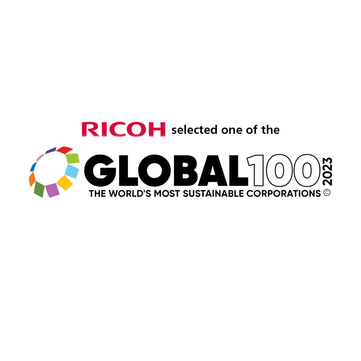 Ricoh Selected As One Of 2023 Global 100 Most Sustainable Corporations ricoh-selected-as-one-of-2023-global-100-most-sustainable-corporations